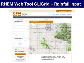 Rhem coupled with cligen | PPTX