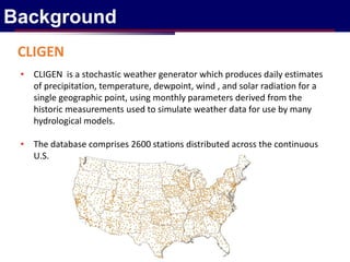 Rhem coupled with cligen | PPTX