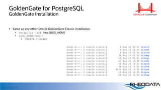 Improve PostgreSQL replication with Oracle GoldenGate | PPT