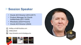 Leverage Restful APIs in Oracle GoldenGate | PPT