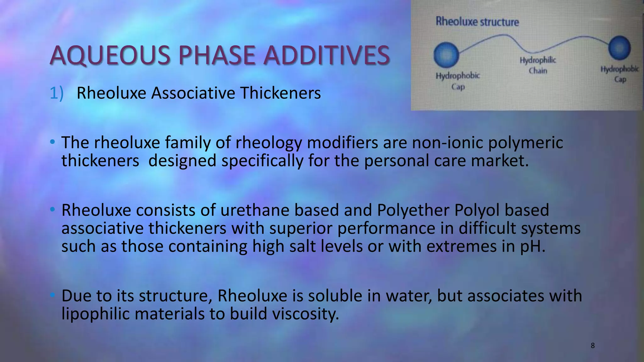 Rheological additives | PPTX
