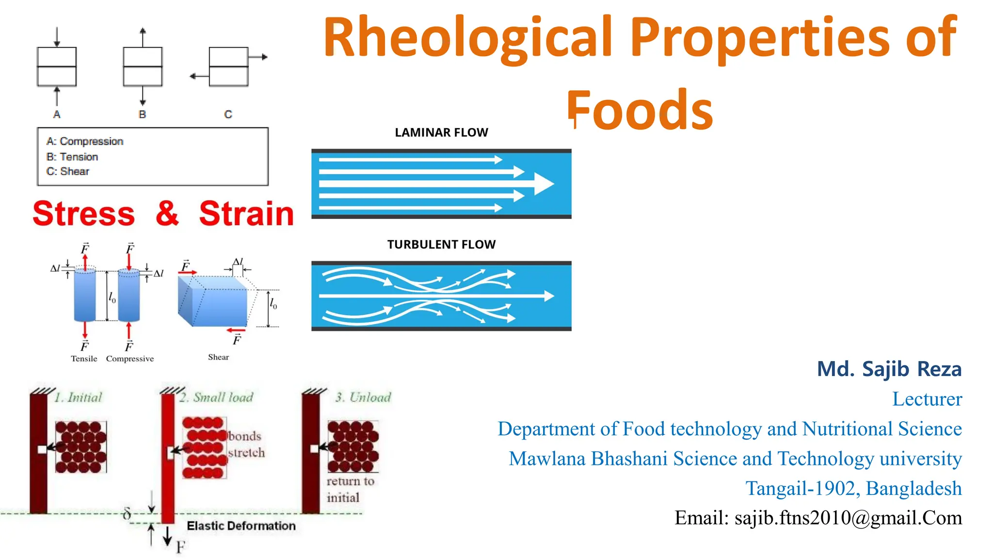 Rheological properties of food Materials | PDF