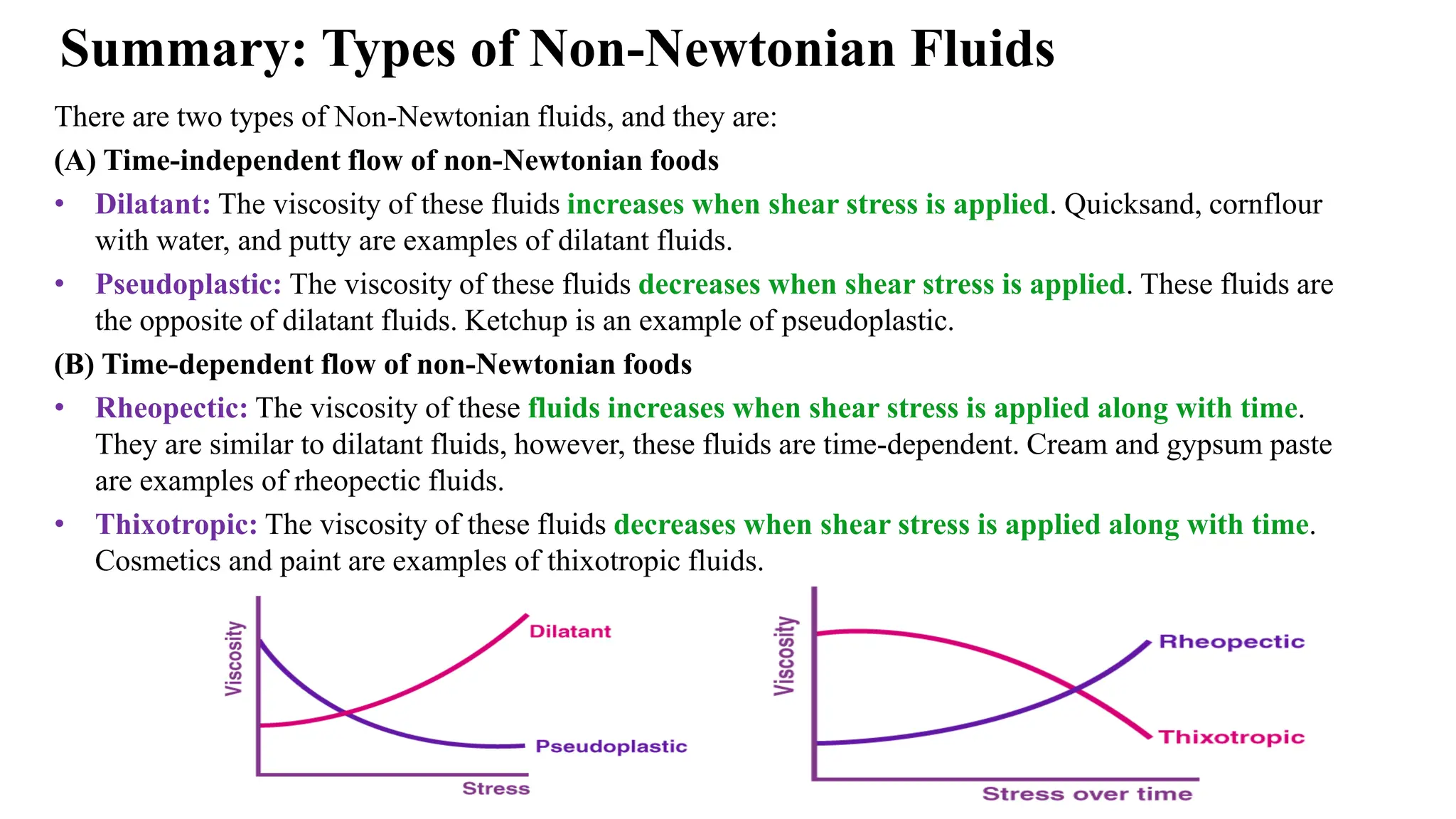 Rheological properties of food Materials | PDF
