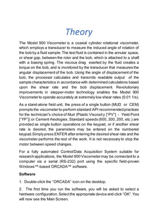 Rheological properties using model 900 viscometer | DOCX | Physics ...