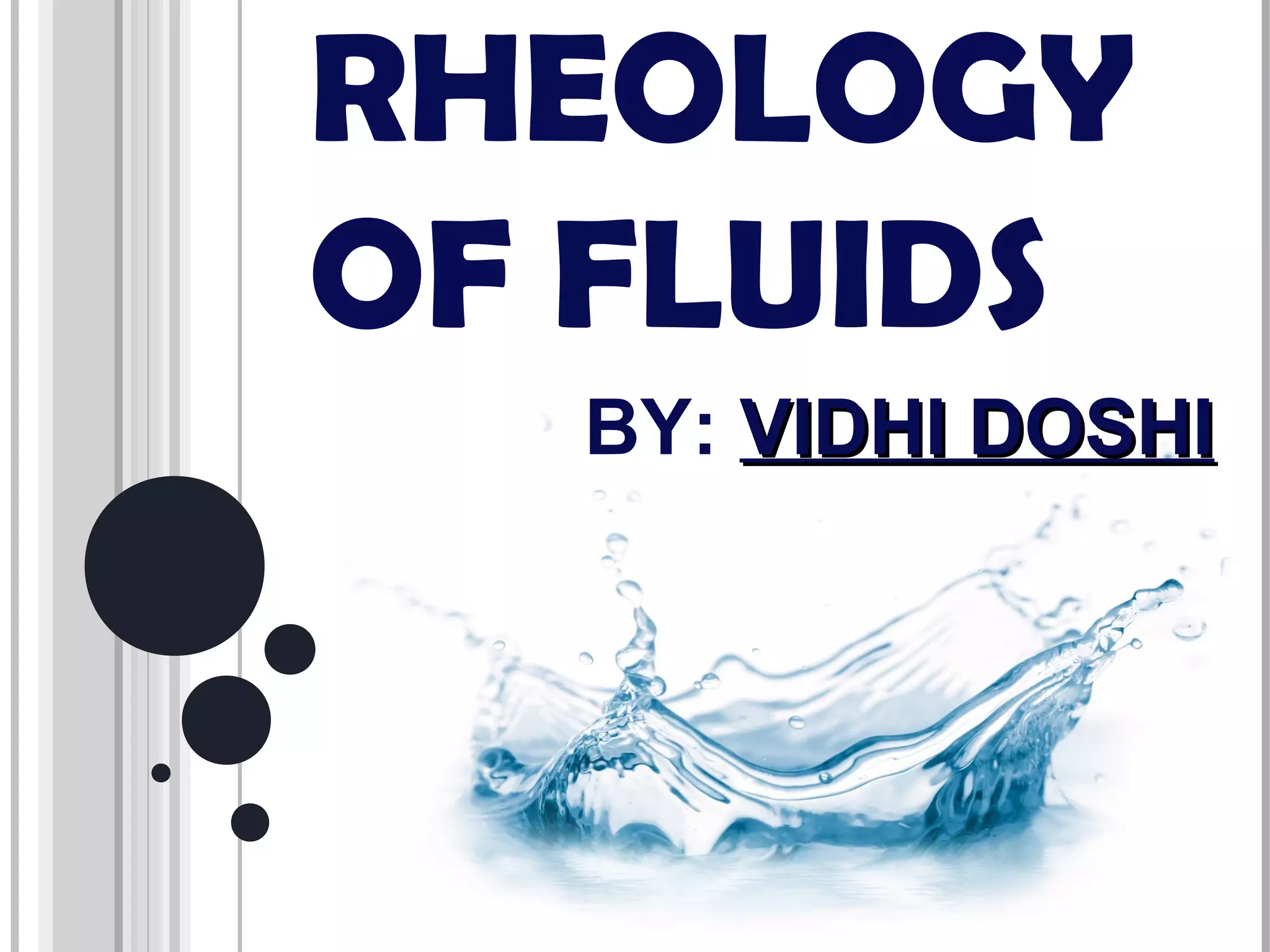 Rheology Of Fluids | PPT