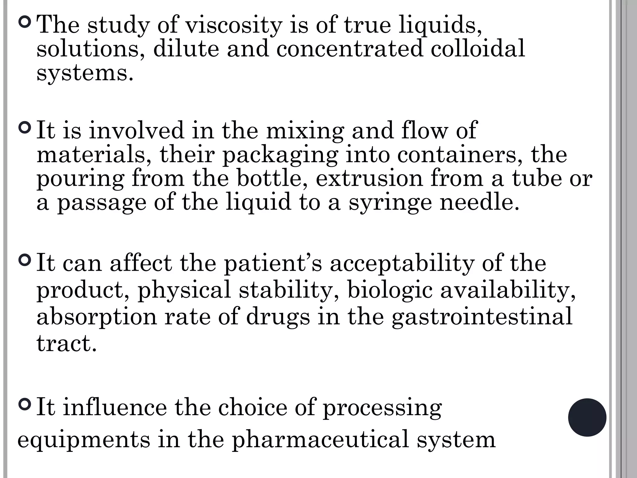Rheology Of Fluids | PPT