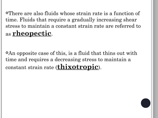 Rheology Of Fluids | PPT | Chemistry | Science