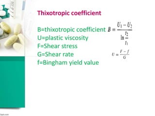Rheology part 2 | PPTX