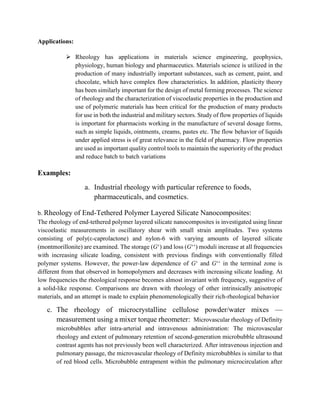 Rheology | PDF