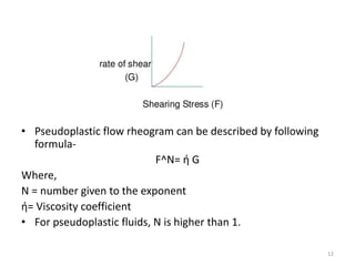 Rheology | PPTX