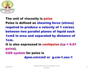 RHEOLOGY | PPTX