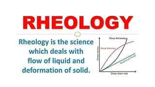 Rheology | PPT