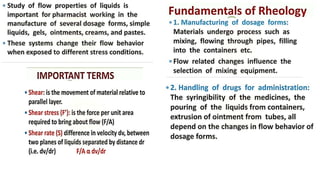 Rheology | PPT