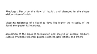 Rheology | PPTX