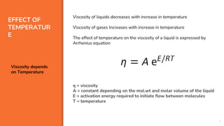 Rheology Study of Flow | PPTX