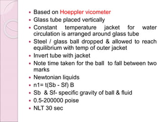 RHEOLOGY | PPT
