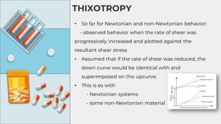 Rheology pharmaceutics ppt by muhammaad ahmad | PPTX