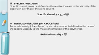 Rheology pharmaceutics ppt by muhammaad ahmad | PPTX