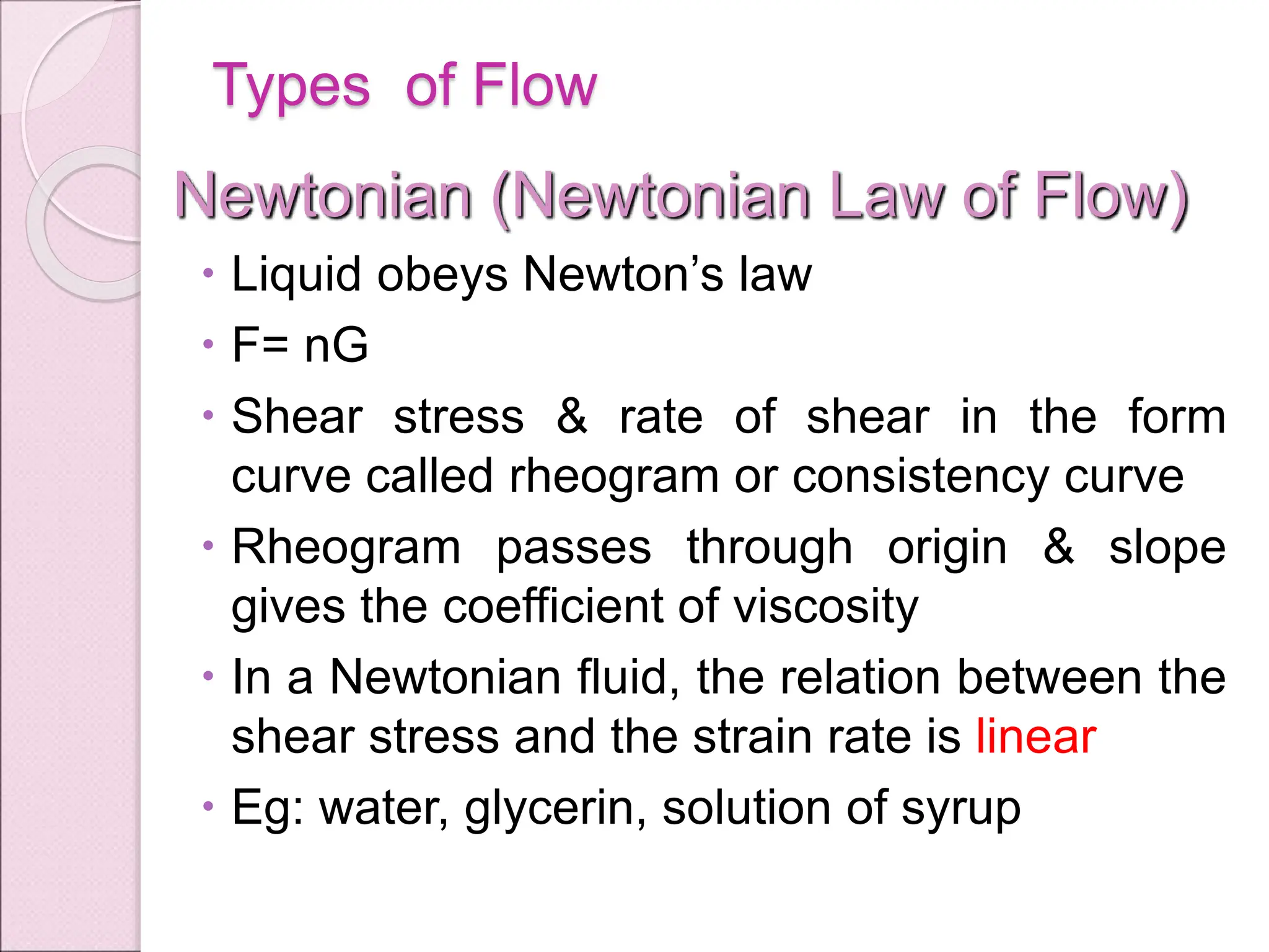 UNIT II RHEOLOGY PPT Physical Pharmaceutics II | PPT