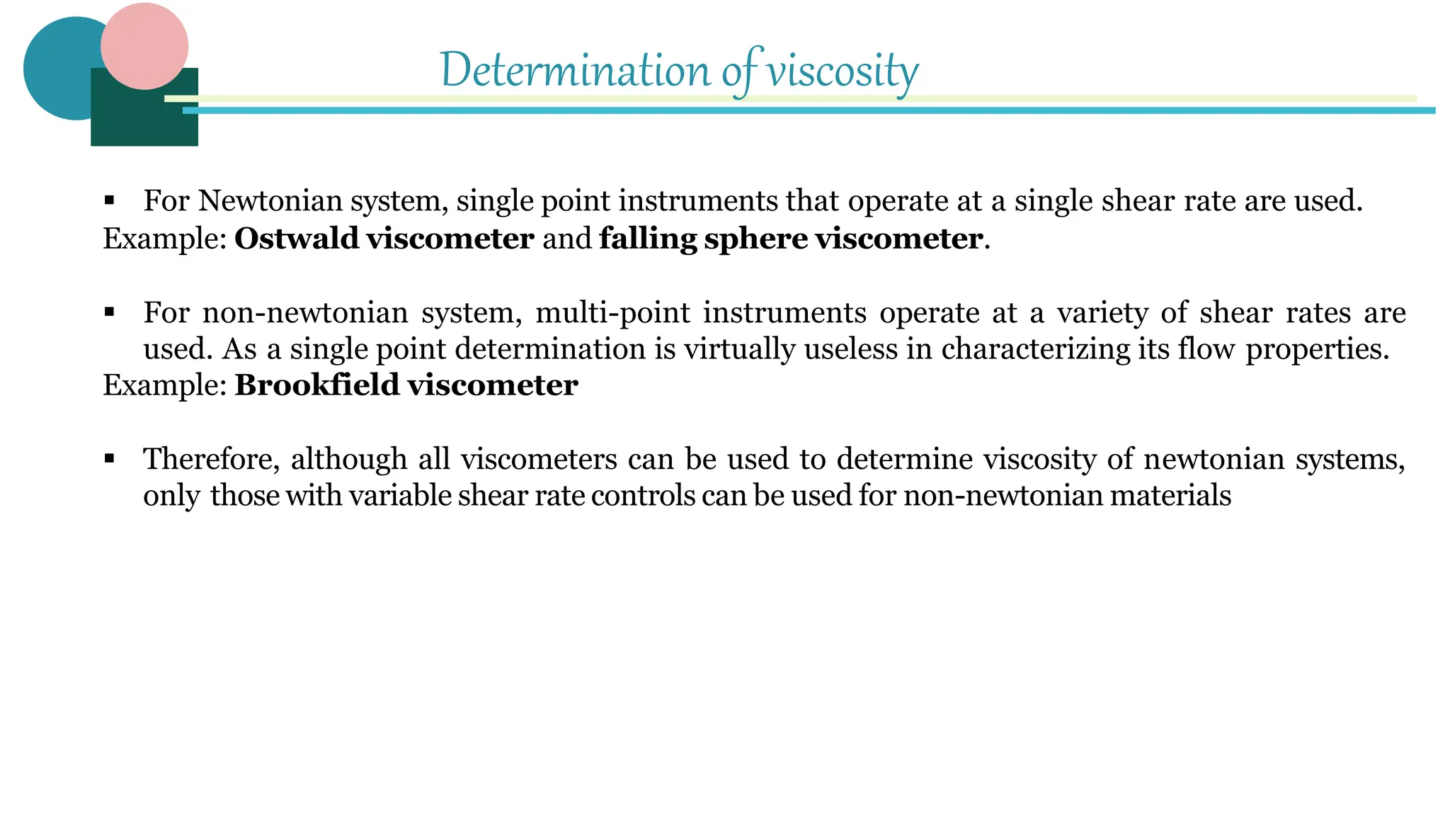 Rheology, Newtonian and Non Newtonian Flow | PPTX