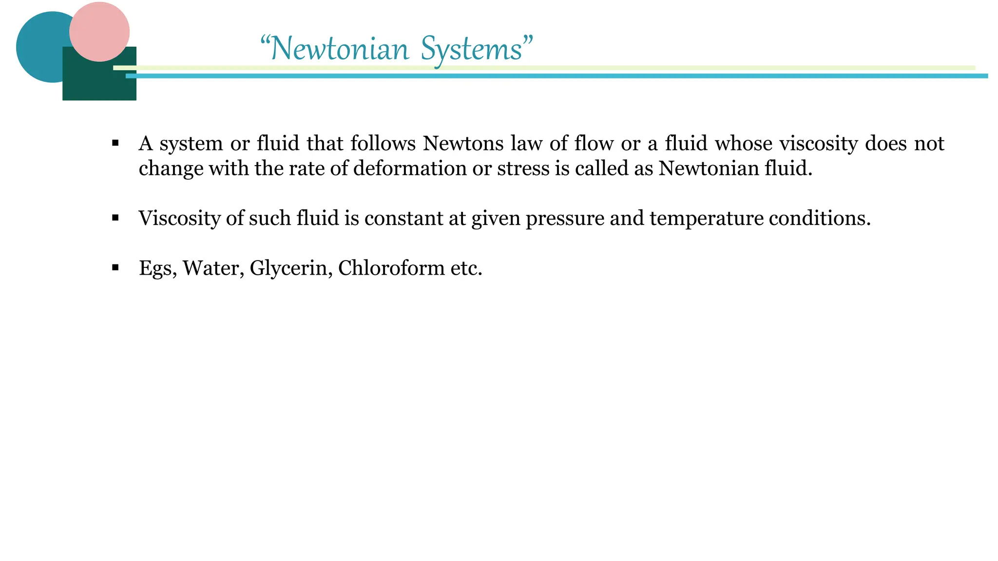 Rheology, Newtonian and Non Newtonian Flow | PPTX
