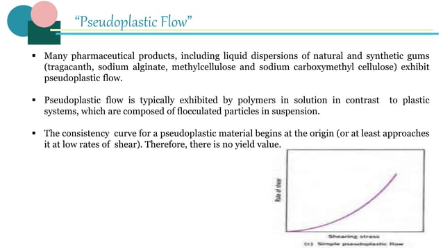 Rheology, Newtonian and Non Newtonian Flow | PPTX | Physics | Science