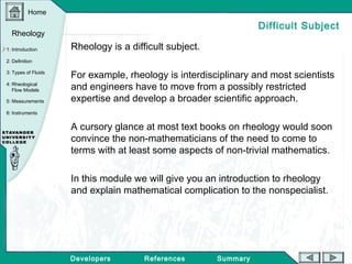 Rheology (1) | PPT