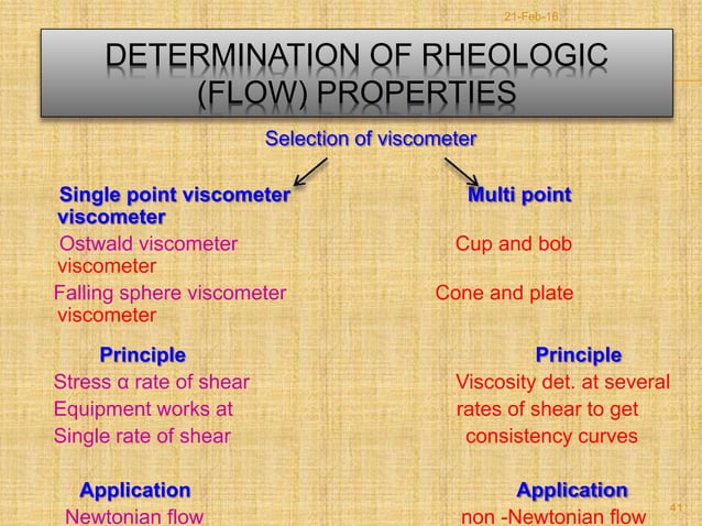 Rheology | PPTX