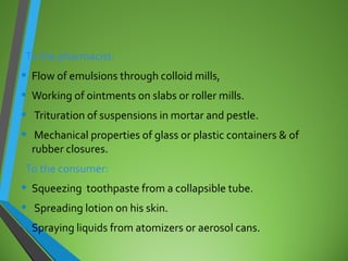 Rheology | PPT