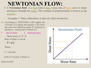 Rheology | PPTX
