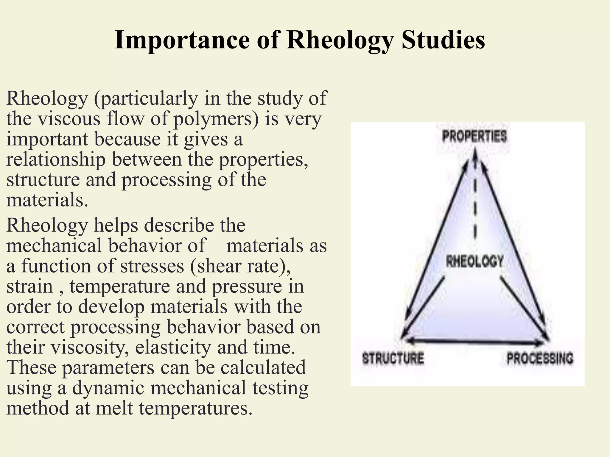 Rheology methods | PPTX