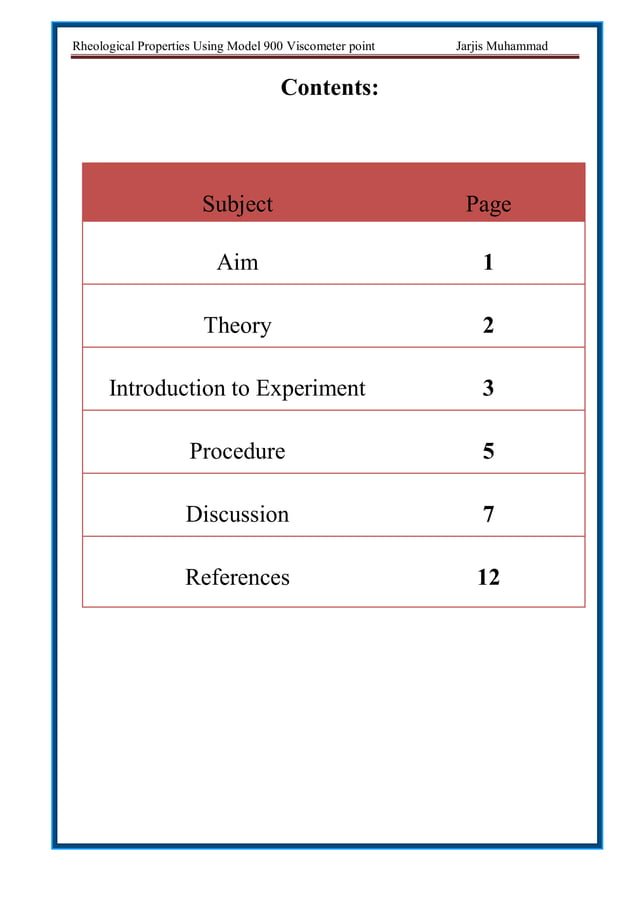 Rheology model 900 viscometer Mud Engineering Exp. | PDF | Physics ...