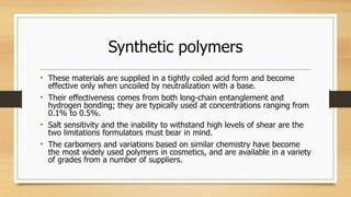 Rheology modifiers n Preservatives.Pharmaceutics | PPTX