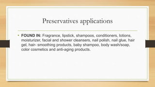 Rheology modifiers n Preservatives.Pharmaceutics | PPTX