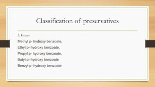 Rheology modifiers n Preservatives.Pharmaceutics | PPTX