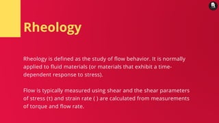 Rheological Properties of blood | PDF