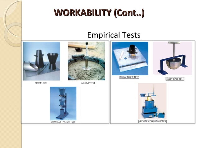 Rheology of concrete | PPT | Geology | Science