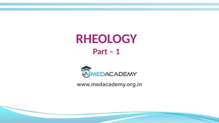 RHEOLOGY PART 1.pptx