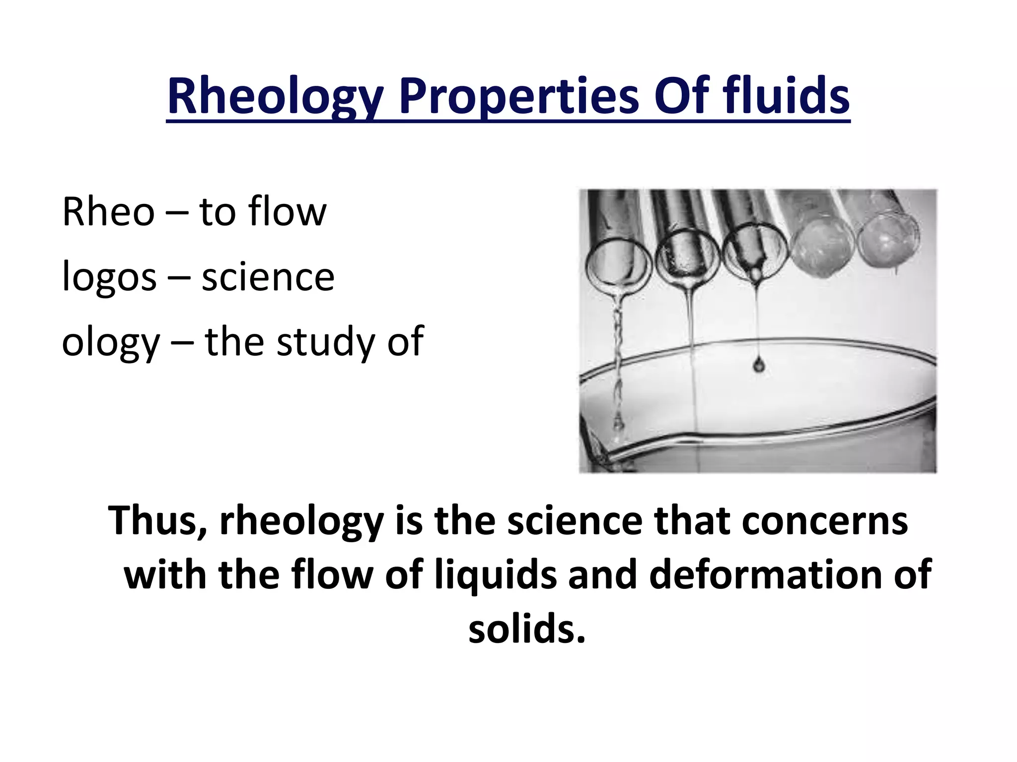 Rheology properties & flow of Print paste | PPTX