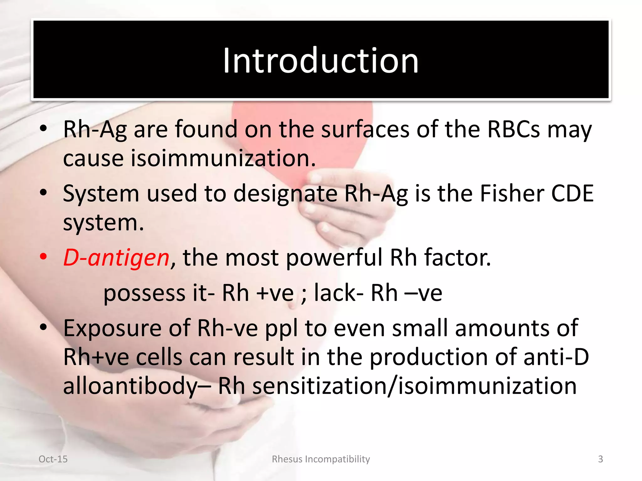 Rhesus incompatibility | PPTX