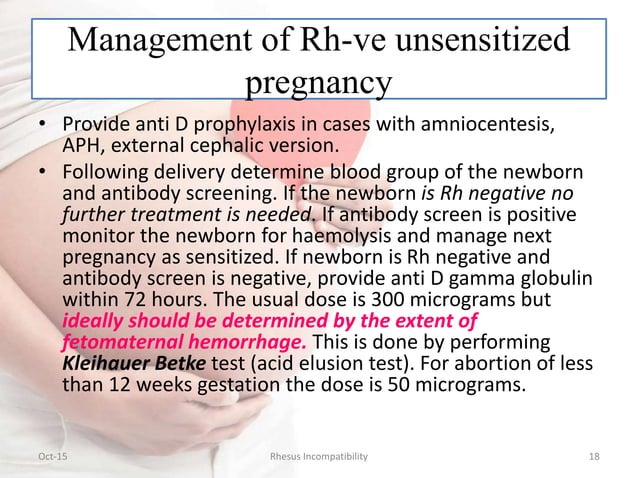 Rhesus incompatibility | PPTX