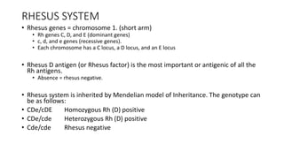 Rhesus Isoimmunisation Dr Adegoke.pptx