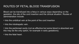 RHESUS ISOIMMUNIZATION.pptx
