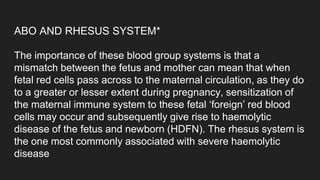 RHESUS ISOIMMUNIZATION.pptx
