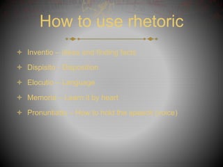 Rhetoric | PPTX