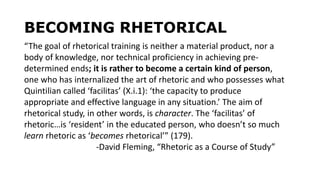 Teaching Composition from a Rhetorical Perspective (for TAs) | PPTX