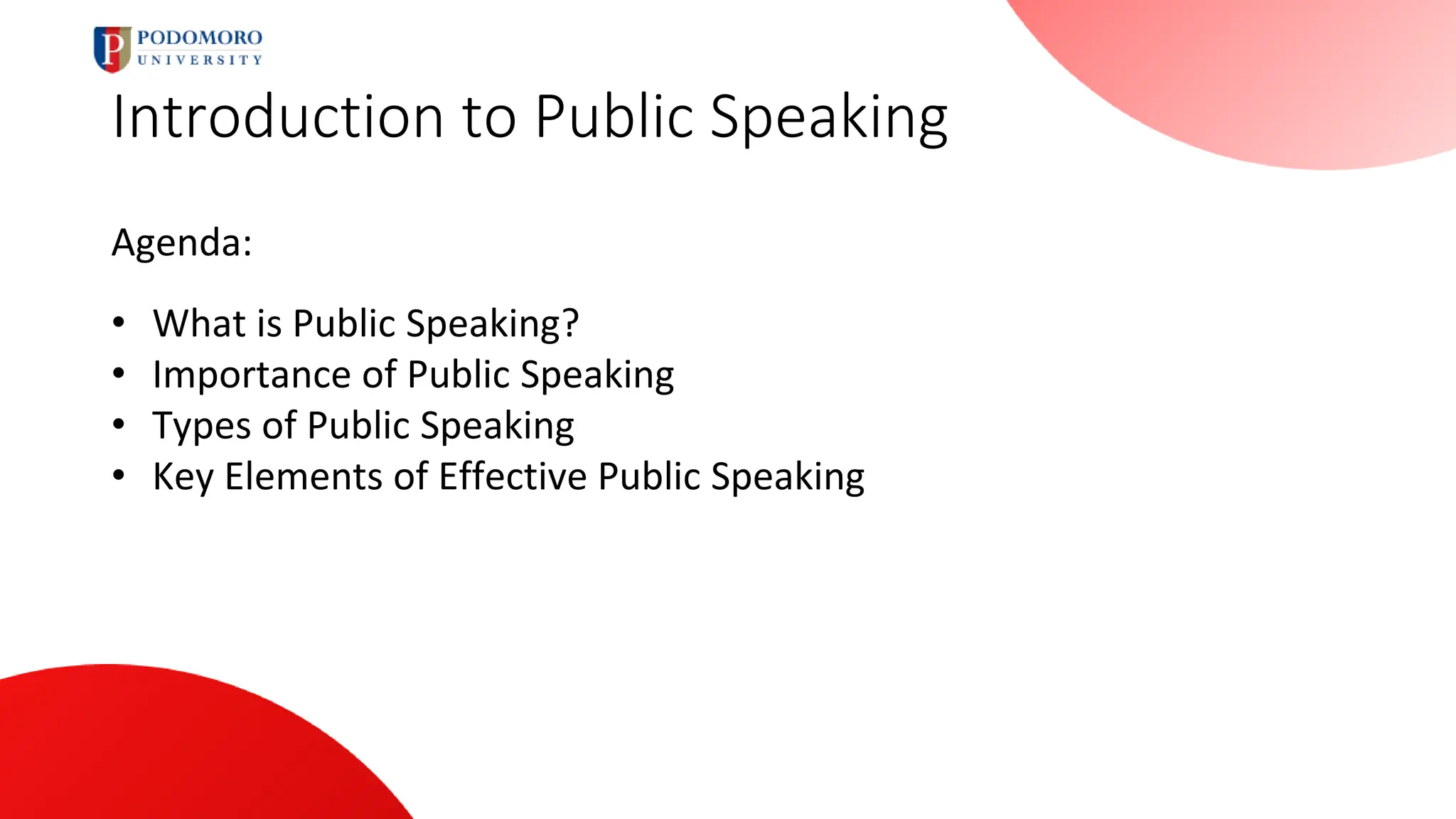 Rhetoric in English Language--Introduction to Public Speaking | PPT