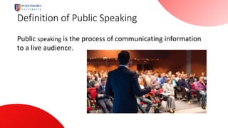 Rhetoric in English Language--Introduction to Public Speaking | PDF
