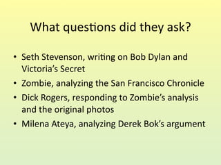 Rhetorical analysis | KEY