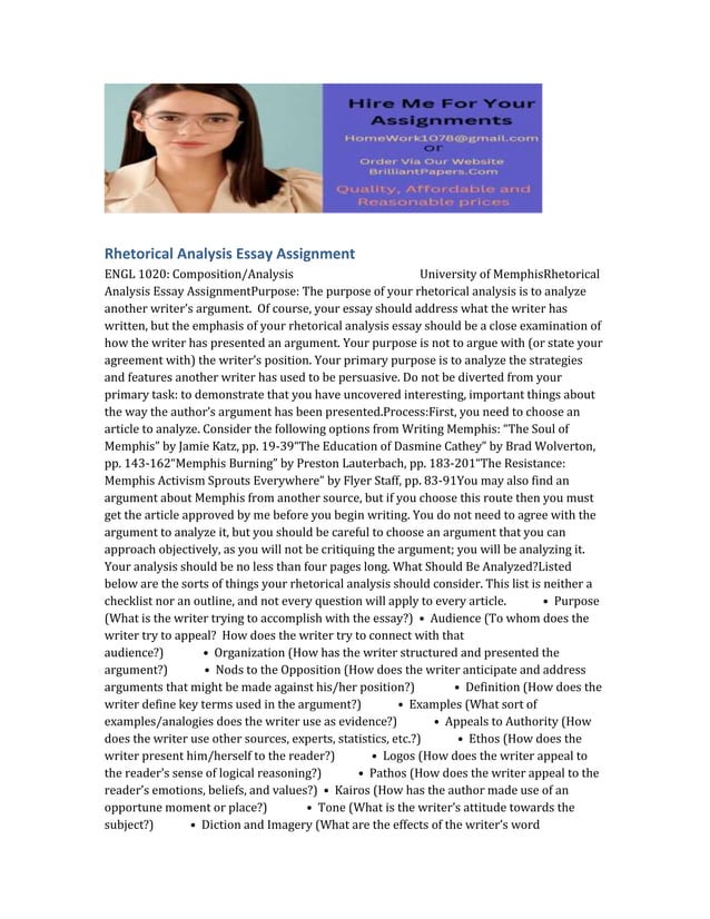 Rhetorical Analysis Essay Assignment.docx